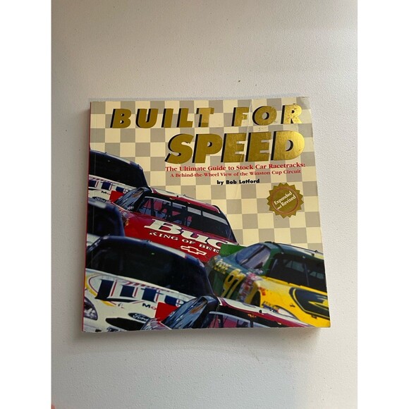Nascar | Other | Built For Speed Nascar Racing Book Bob Latford Winston ...